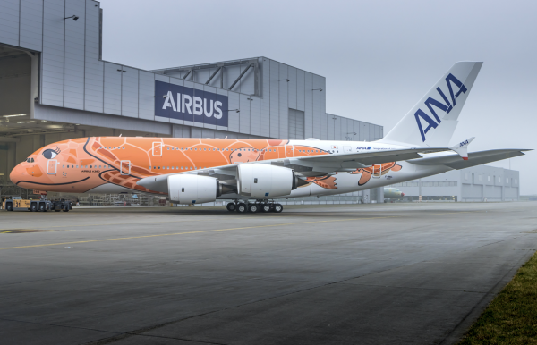 Airbus Reveals Paint Job For Third ANA A380 And It’s A Stunner ...