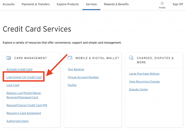 How To Remove A Closed Credit Card From Your Citi Bank Online Profile ...
