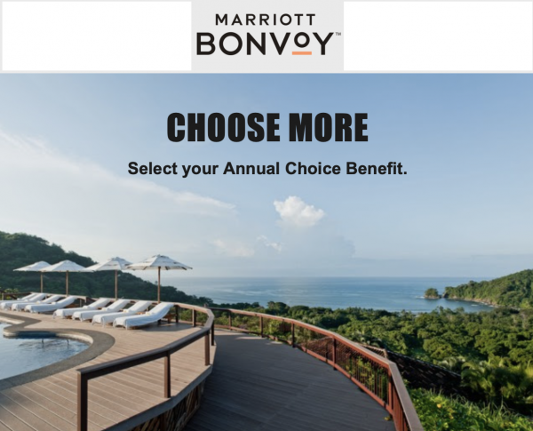 Did I Select The Best Marriott Choice Benefit? (2020 Edition ...